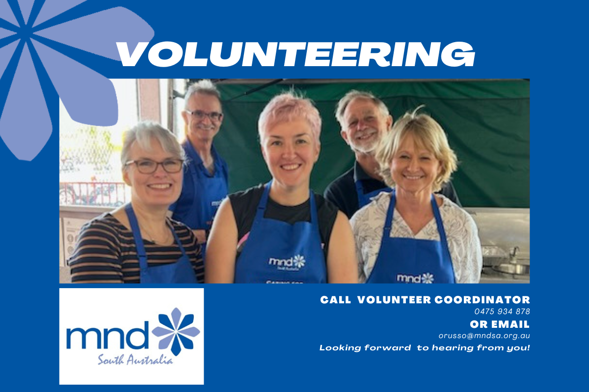 MND SA - Volunteer